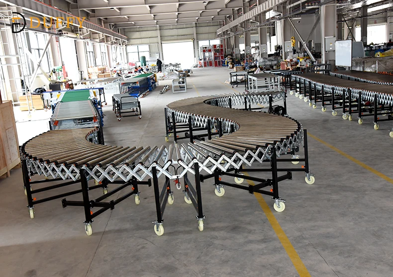 Multi Function PVC Belt Conveyor Machine for Efficient Loading Unloading