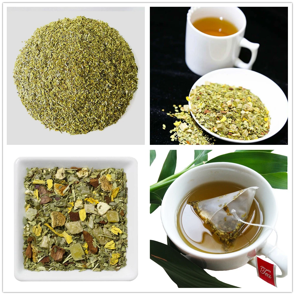 Natural Herb Loose Leaf Flat Tummy Detox Tea - Yerba Mate