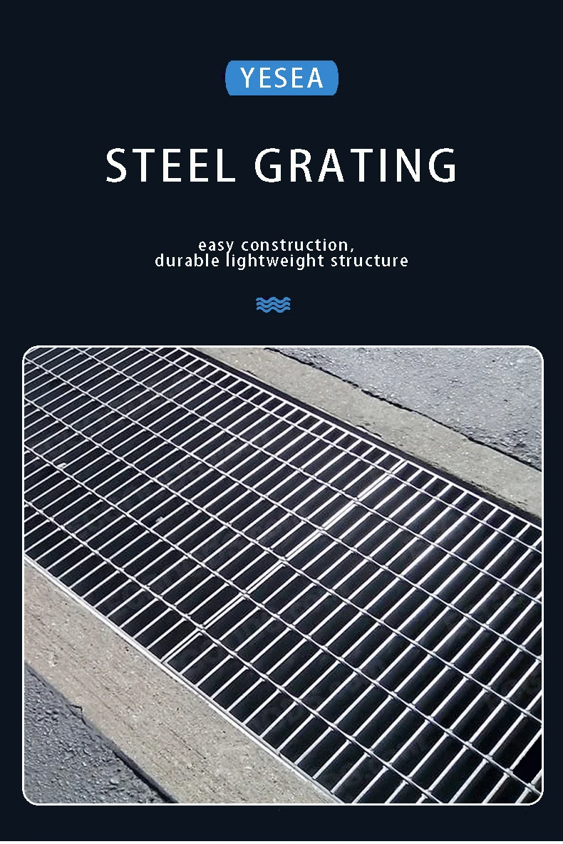 Steel Grating Meshgalvanized Iron Grate Galvanized Walkway Grating New Metal Building Materials ...