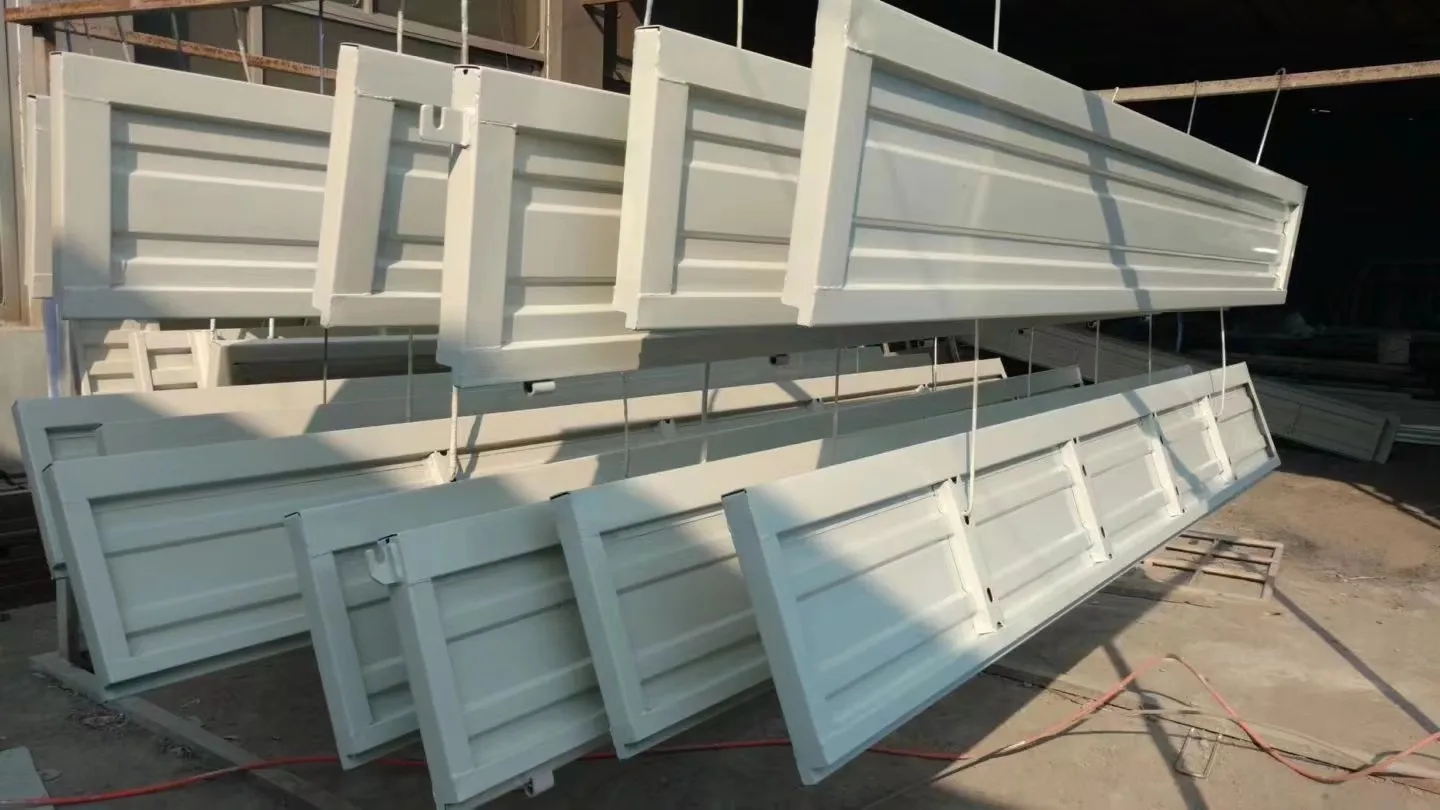 Customized Aluminum Cargo Box Flatbed Truck Body Parts Dropside Truck ...