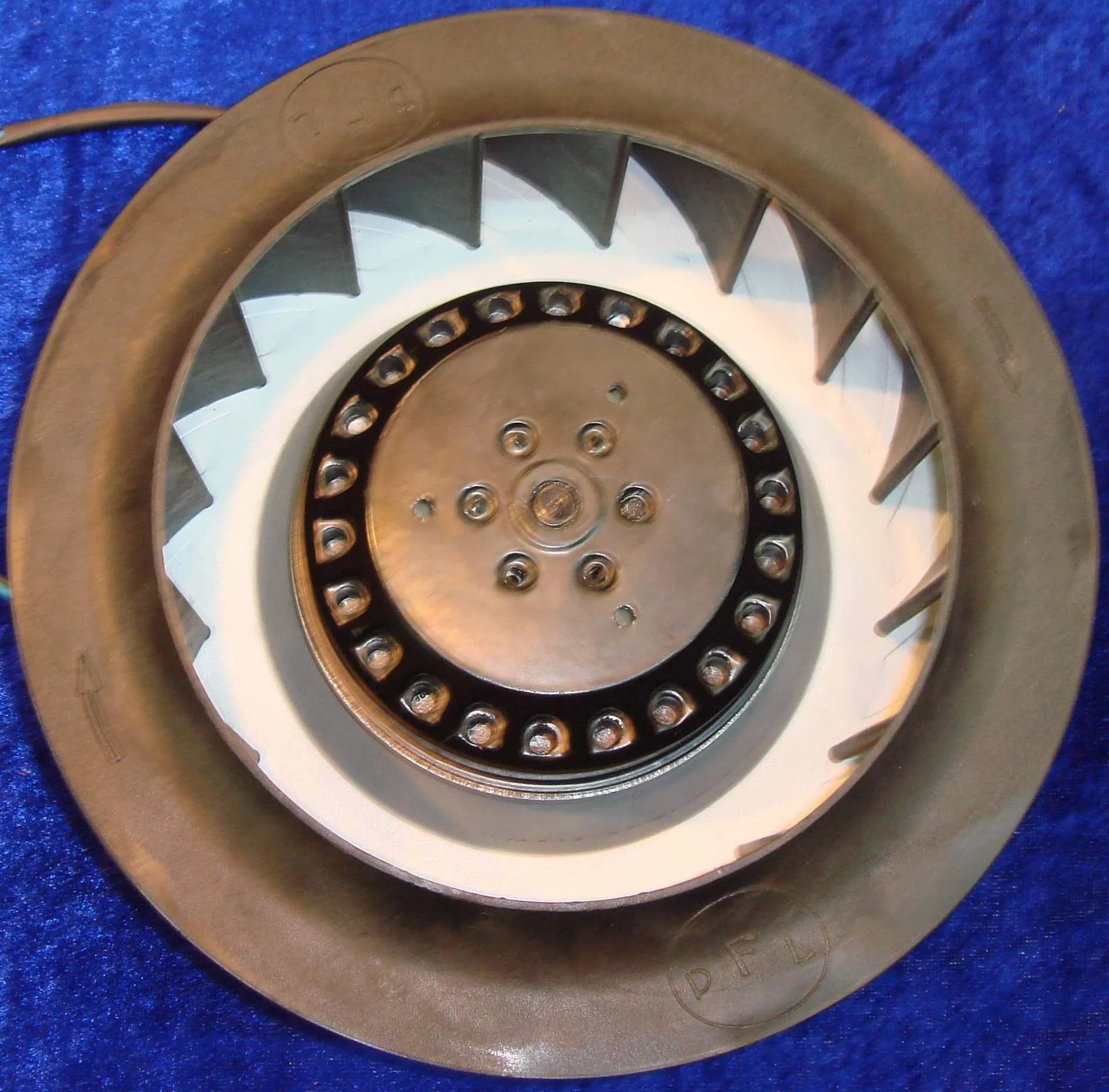 133mm-560mm Centrifugal Fans External Rotor Motor Backward Fan - Buy ...