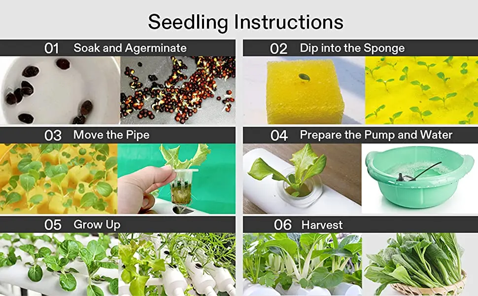 Indoor Hydroponics Systems Vertical Grow Tower Nft Channel Microgreen ...