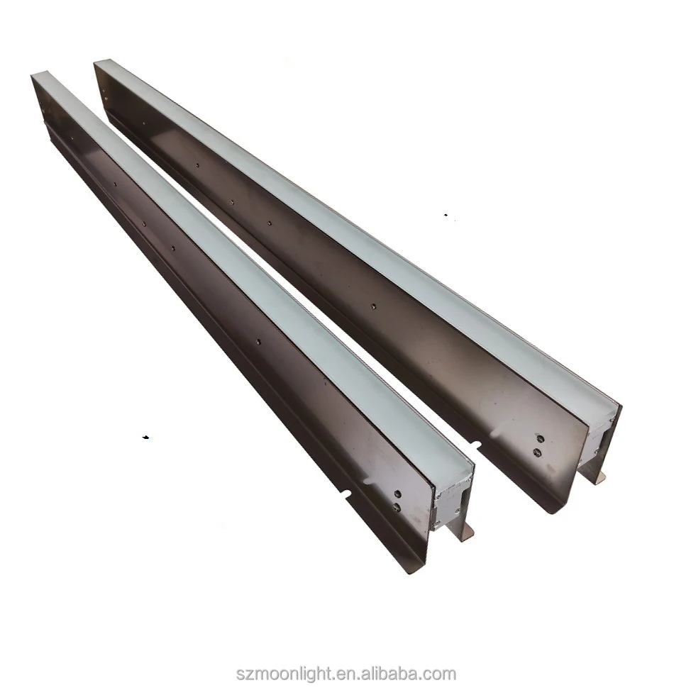 Stainless Steel Linear Tree Lighting - RGB Color Outdoor