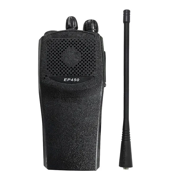 Portable Handheld Brand New Ep450 Uhf Vhf Two Way Radio Walkie Talkie ...