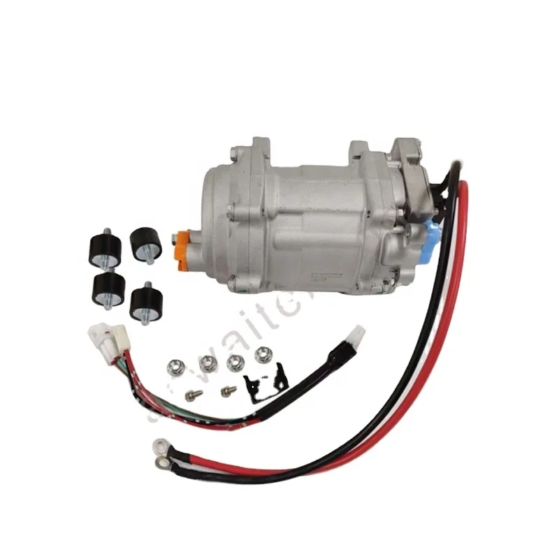 Electric Compressor Air Conditioner Ac Compressor Universal Car Air ...