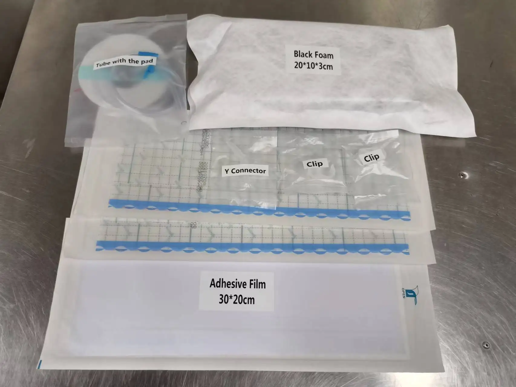Negative Pressure Wound Therapy NPWT Dressing Kits, Sterile Disposable ...