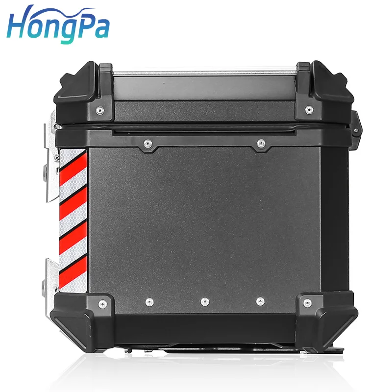 Universal Motor Toolbox Top Box Trunk Aluminum 65l Top Case Travel ...