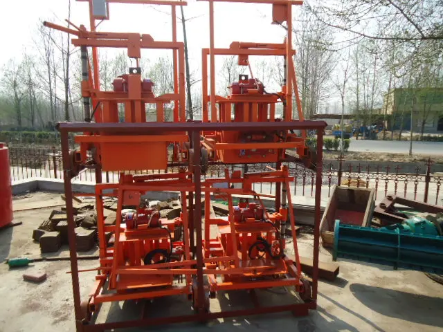 Earth Block Machine Compressed Qmr2-45 Machines For Small Businesses ...