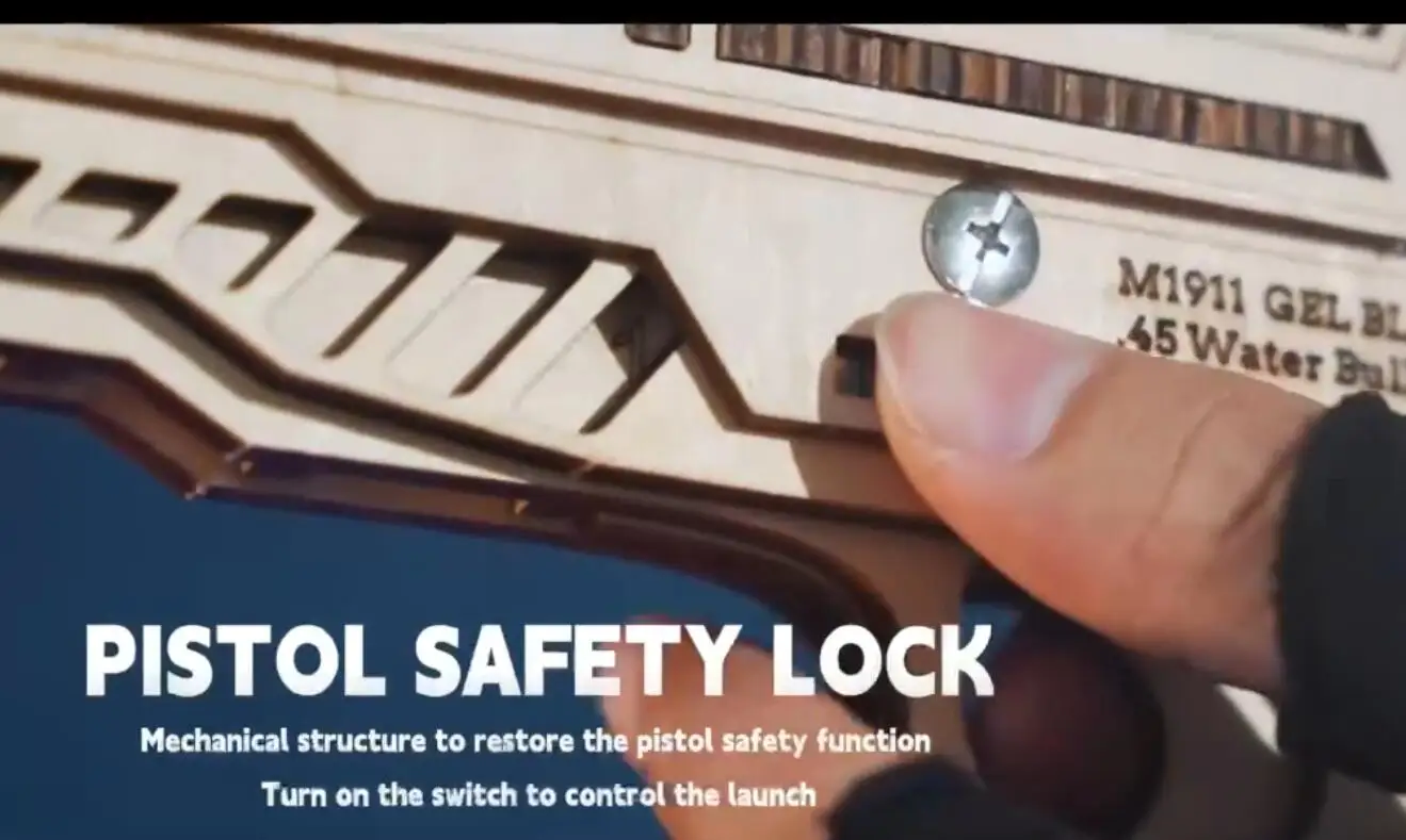 New Arrival Craft Kit Assemble M1911 Electric Pistolas Soft Bullet ...