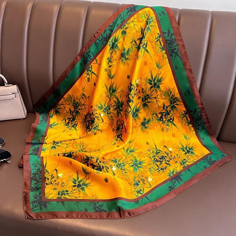 Wholesale 2024 Newest Spring Summer Soft Tie Small Square Scarf 70*70cm ...