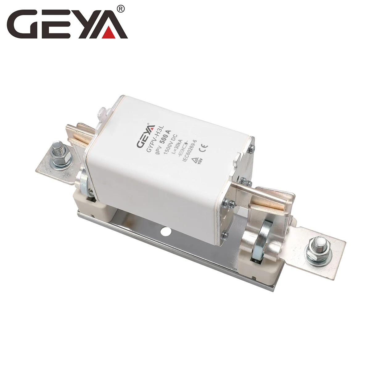 GEYA GYPV-H3L 500A 1500V DC China 125-500A Fuse Link Low Voltage Fuse ...