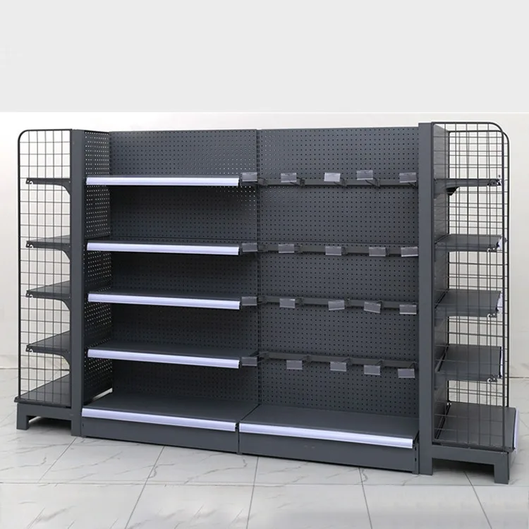 Supermarket Shelving Retail Store Supermarket Grocery Store Shelves ...