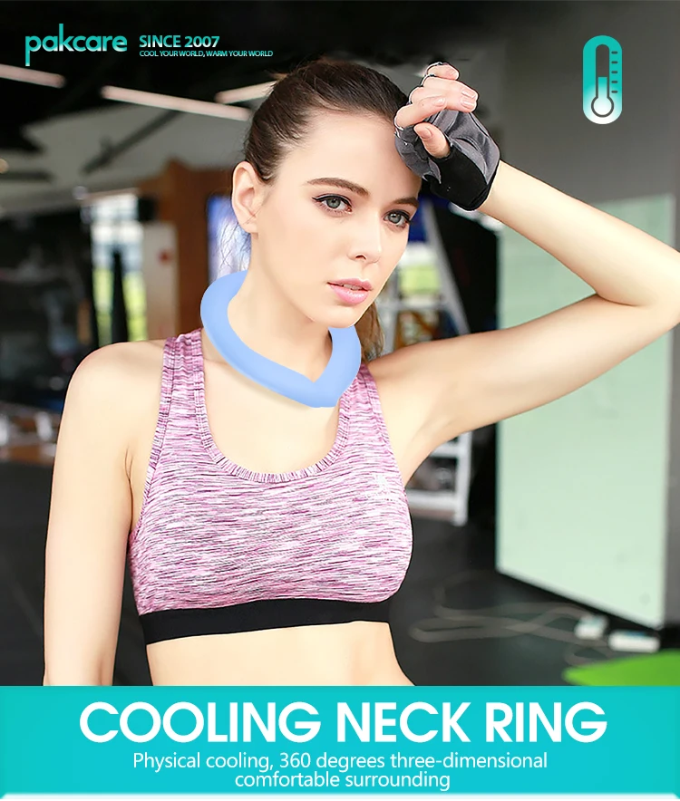 Neck Cooling Tube Cold Pack Neck Cooling Ring Ice Wraps Customized for ...