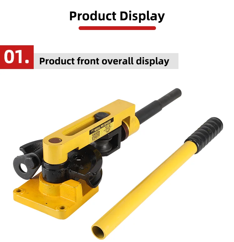 SWG-25 Pipe Tool - Portable Hydraulic Pipe Bender Machine