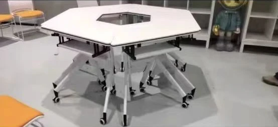 Flexible Conference Table - Training Room Table with Wheels