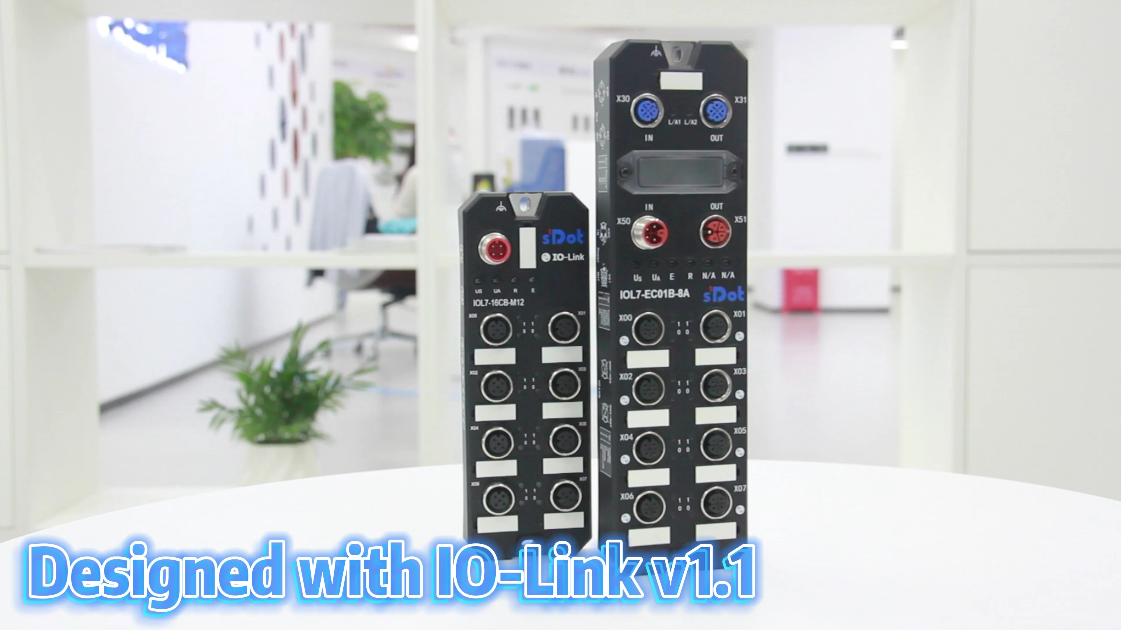 I/o Io Link Slave Hub 16 Channel Digital Input 16 Channel Digital Output Ip67 Pnp | Iol7-16cb ...
