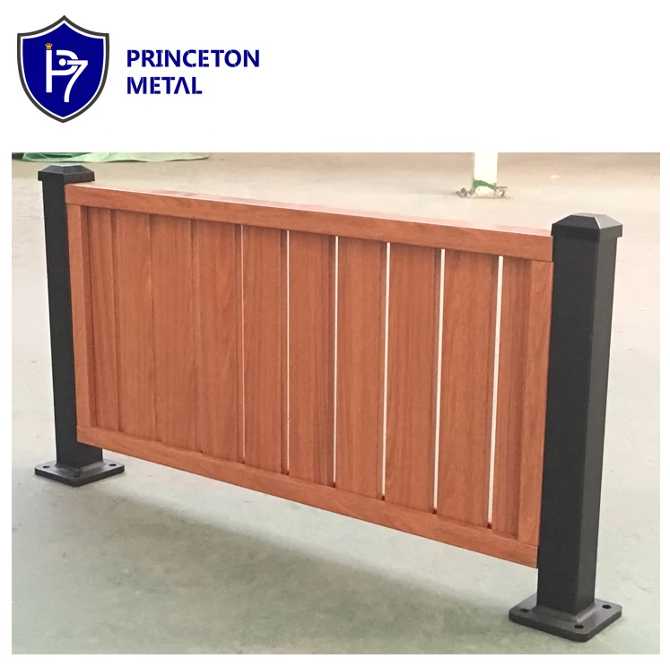 Factory Supply Aluminum Diy Radiator Fence Vertical Blade Semi Privacy ...