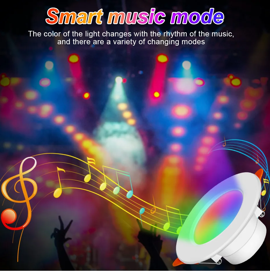 Smart Downlight - High Efficiency RGBW LED Ceiling Light