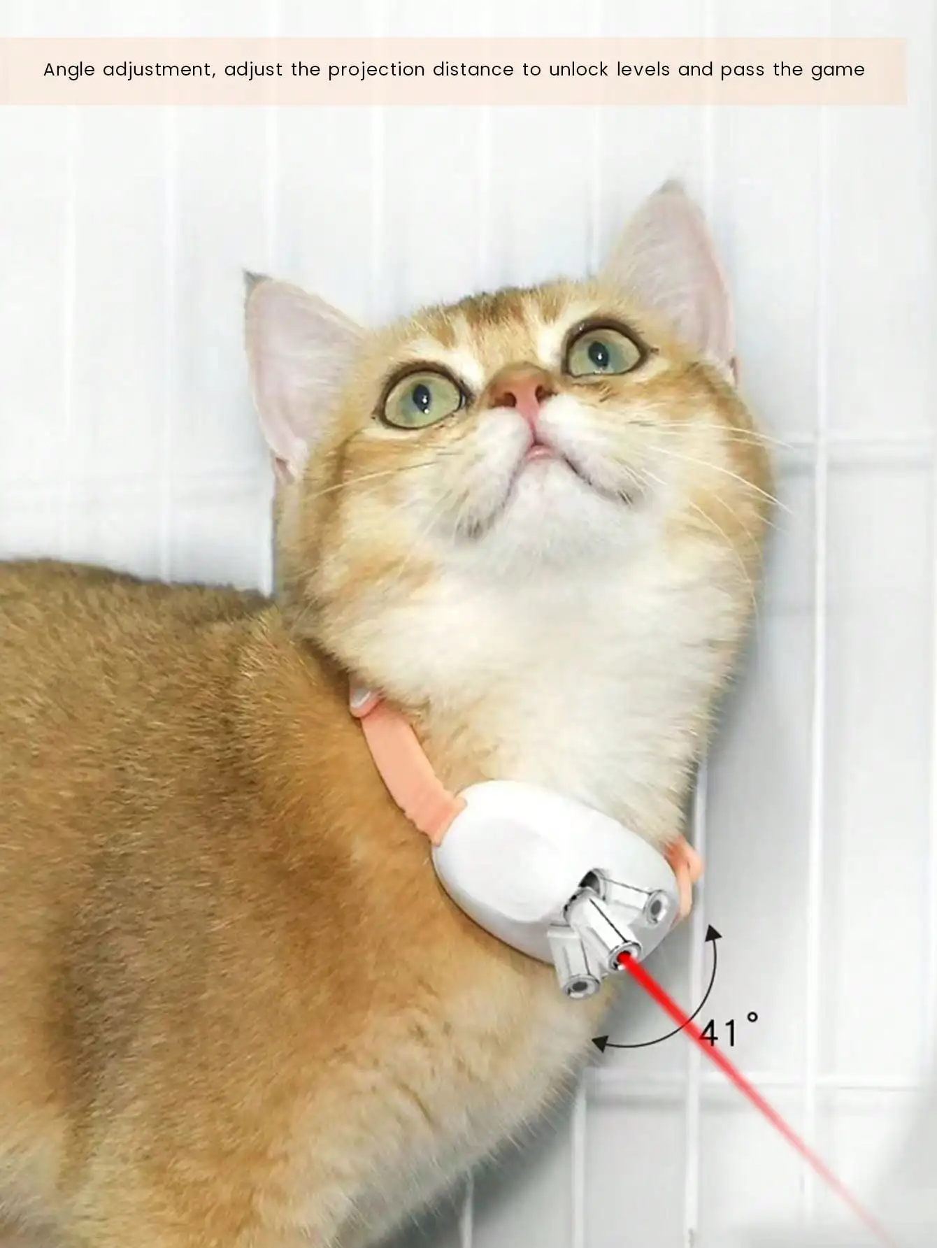 Laser Pointer Collar for Cats - Smart, Eco-Friendly Toy