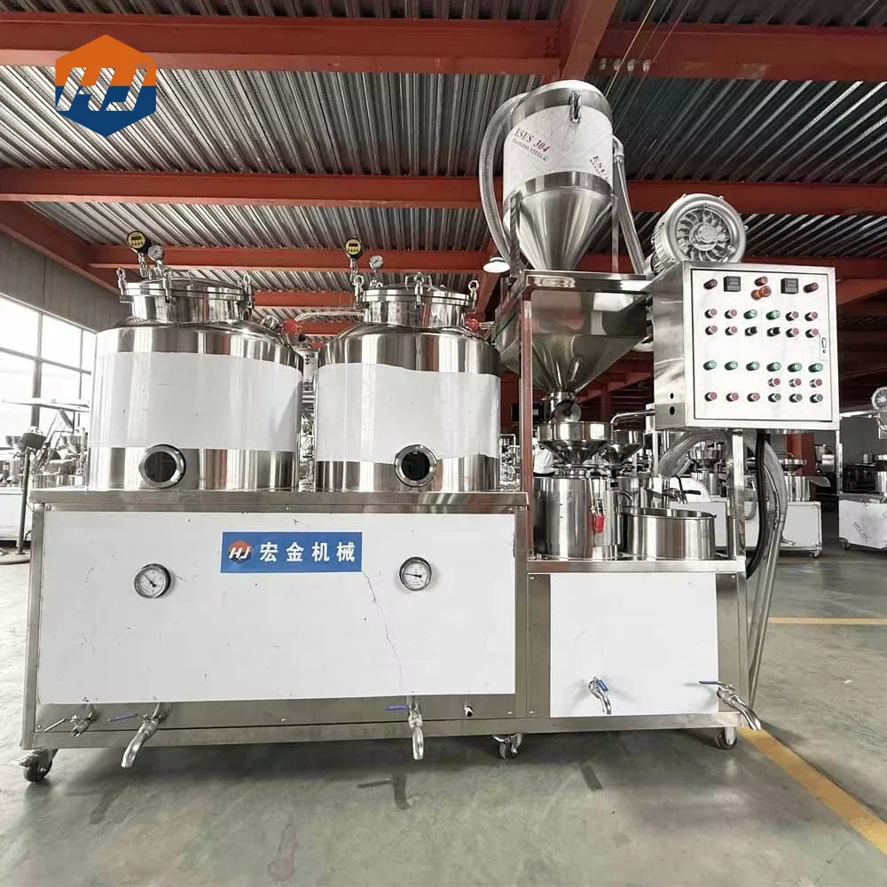Soy Milk Grinding and Boiling Machine Continuous Operation Production ...