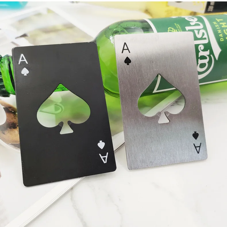 Jetshark Spade A Credit Card Bottle Opener Creative Poker Shaped ...