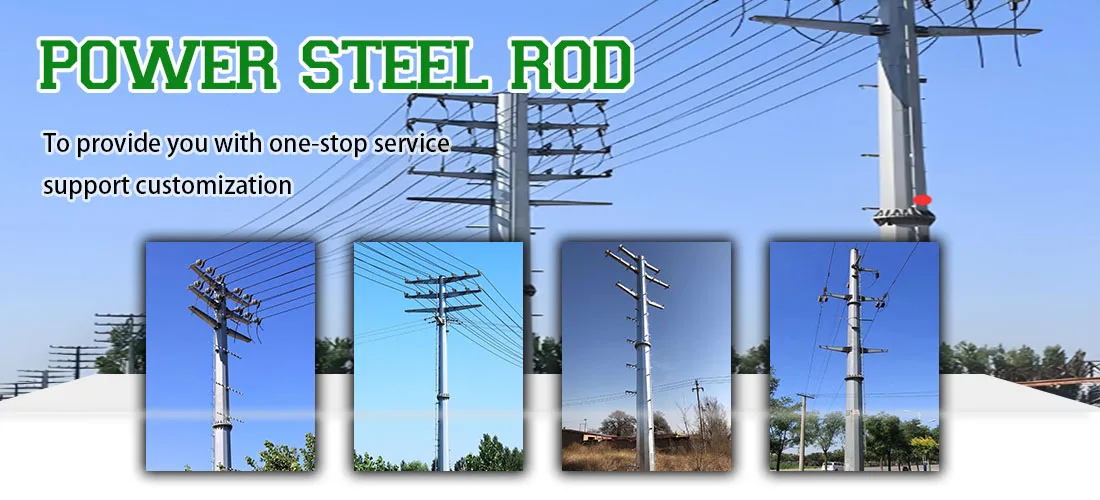 Self-Support Electric Transmission Line Pylon Tubular Steel Monopole ...