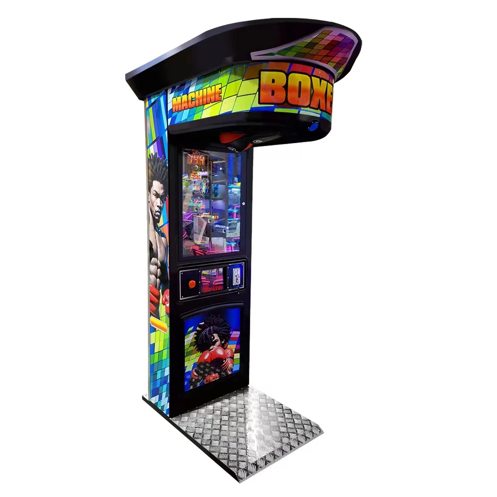 Prize Boxing Punch Game Machine - Street Basketball & Boxing