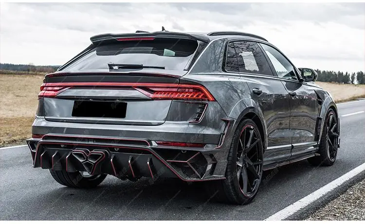 High Anastomosis Carbon Fibre Bodykit For Audi Rsq8 Bodykit Upgrade M ...