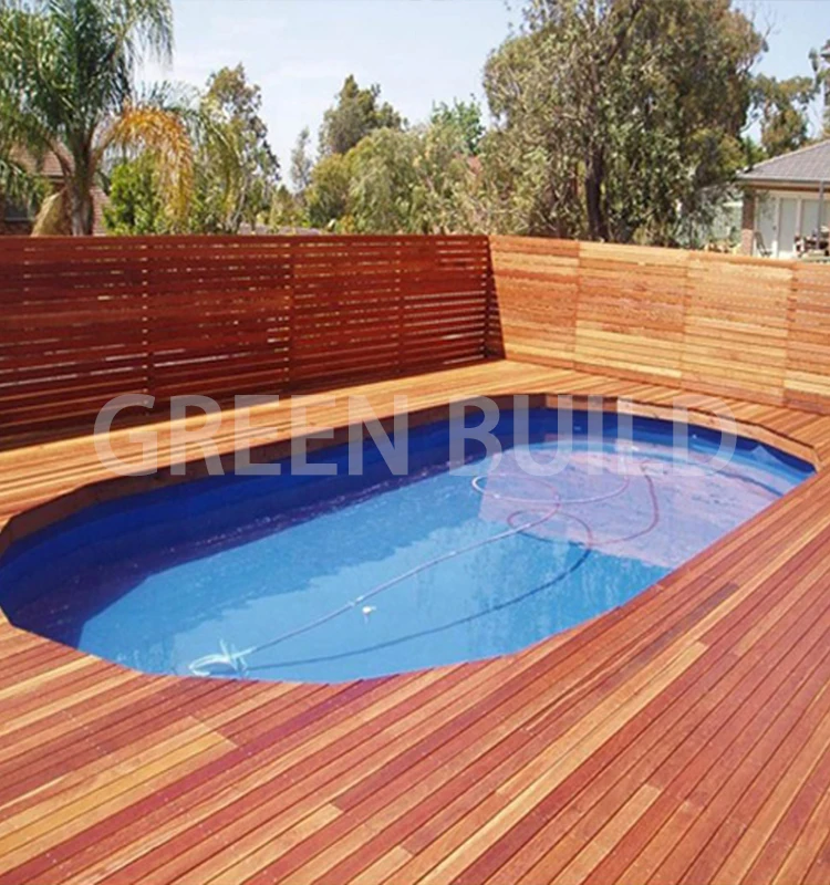 Waterproof Merbau Timber Floor - Ideal for Outdoor Pools