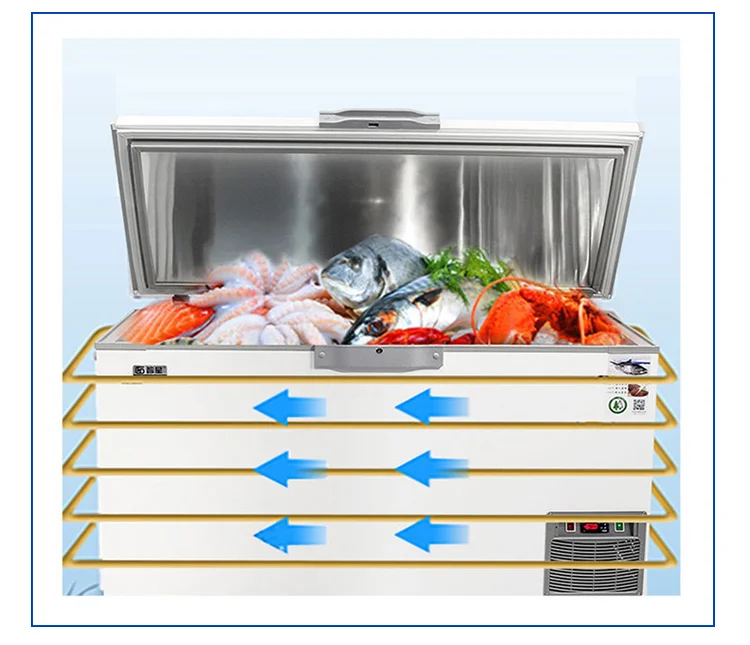 Ultra-low Temperature Freezer Minus 40-60-80 Degrees Tuna Seafood ...