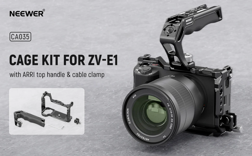 NEEWER Camera Cage Kit - Durable Protection & Versatility