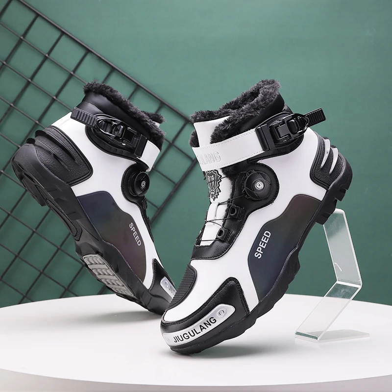 Custom Waterproof New Plus-size 37-47 High-top Riding Shoe Bicycle ...