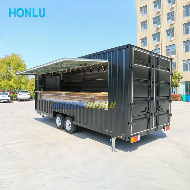 Shipping Container Outdoor Kitchens 20ft Kitchen Restaurant Container ...
