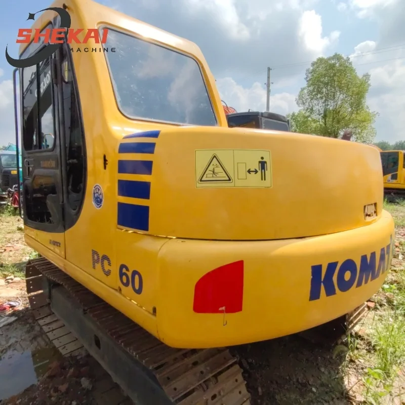 Used Komatsu Crawler Mini Excavator Pc60 6 Ton For Sale - Buy Used Komatsu Pc60-7 Mini Crawler ...