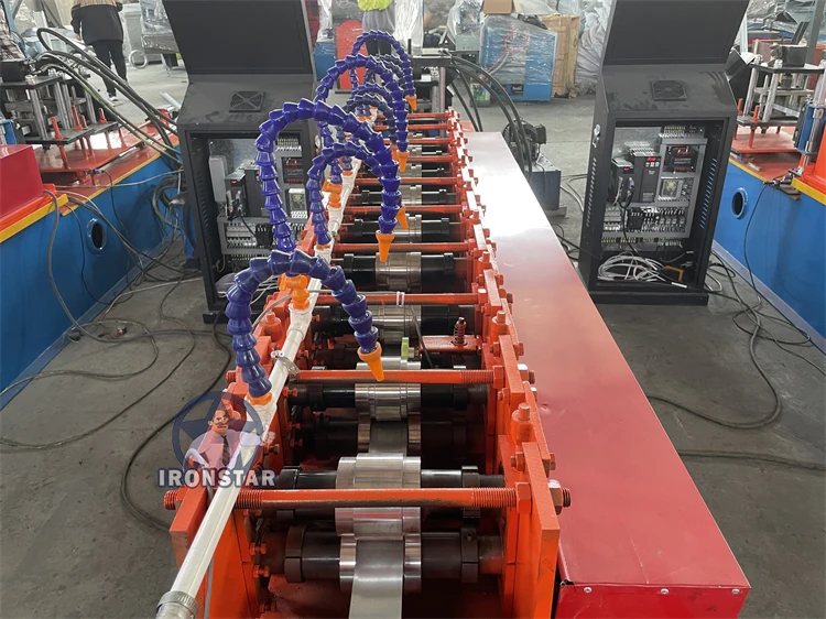 Ironstar Mini C Channel Profile Keel Full Automatic Steel Roll Forming ...