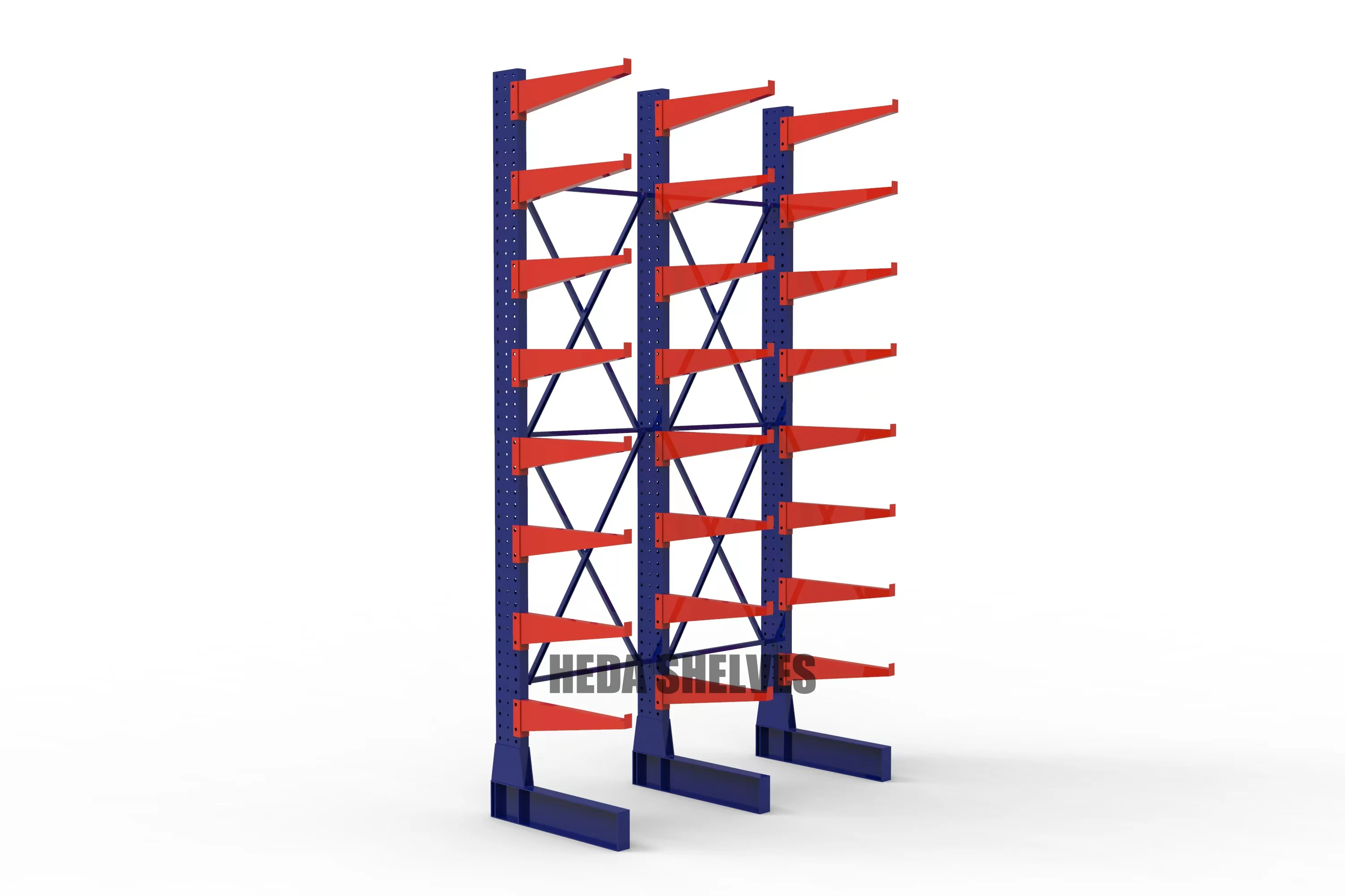 Single Sided Cantilever Rack OEM Heavy Duty Cantilever Racking System ...