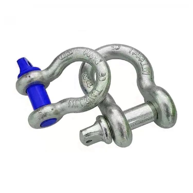D/u Type Anchor Shackle Galvanized Screw Pin Alloy Steel Anchor Shackle ...