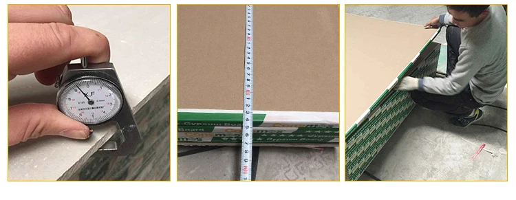 Standard Plasterboard Drywall Gypsum Board Manufacture