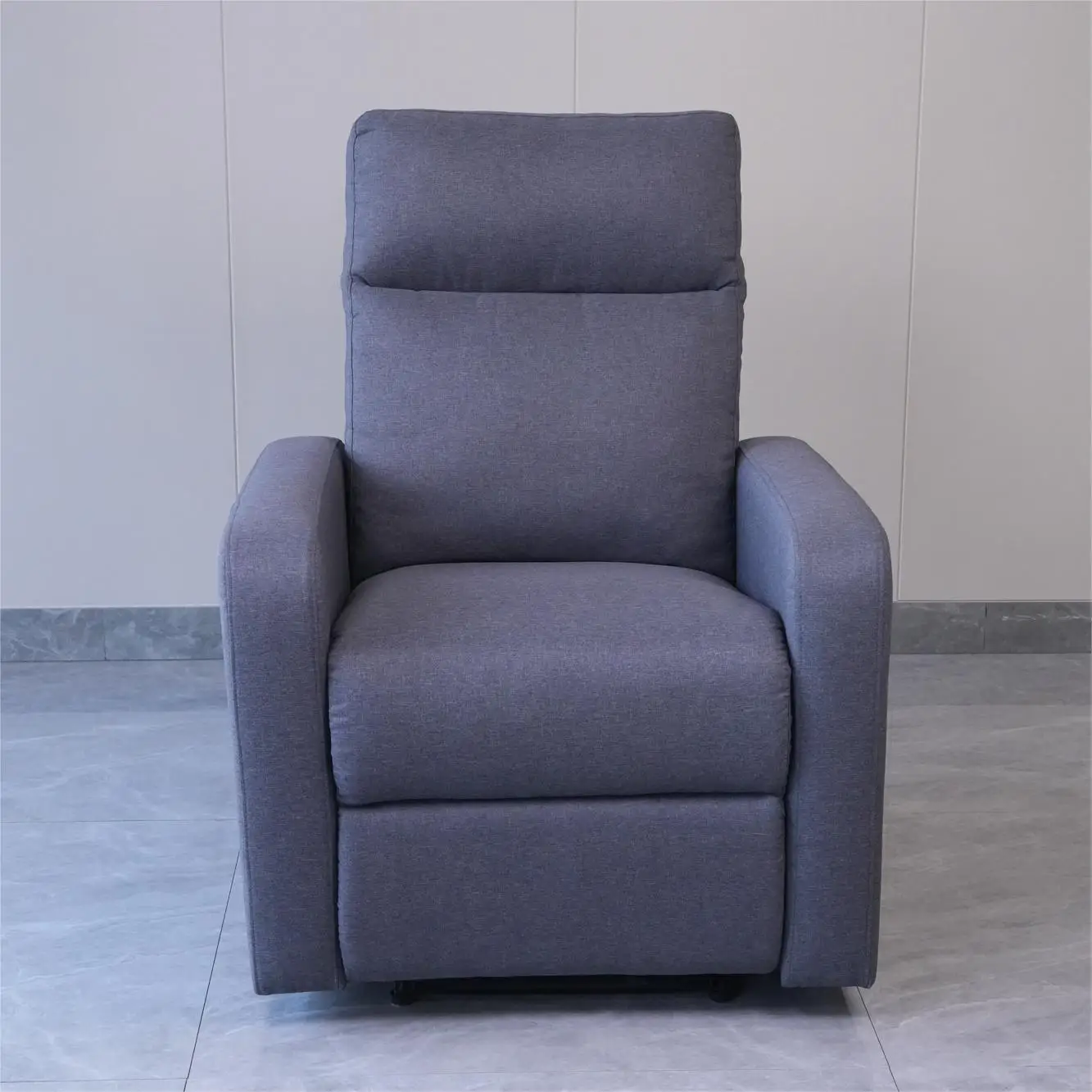 Modern Recliner Sofa With Wooden Frame Microfiber Fabric For Living ...