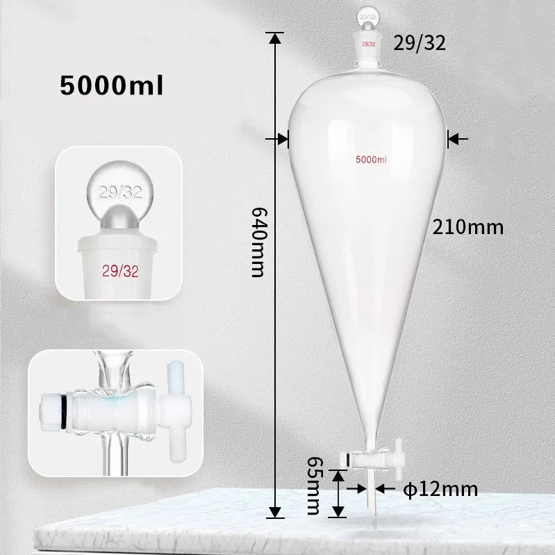 Laboratory glassware Laboratory glassware Borosilicate Separating ...