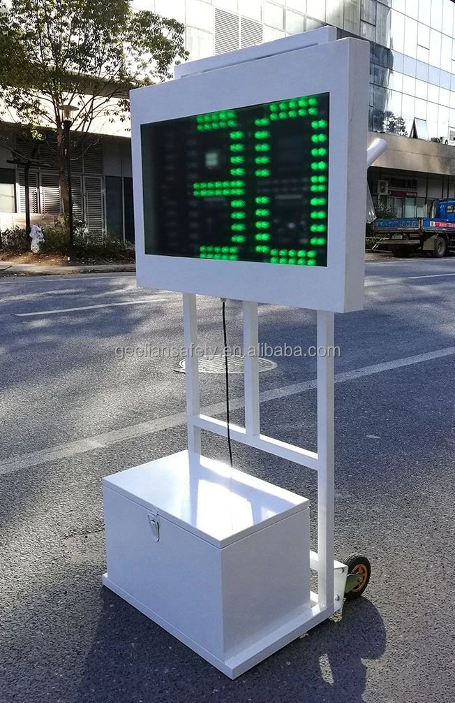 Radar Speed Sign Led Solar Solar Powered Led Radar Controlled Traffic ...