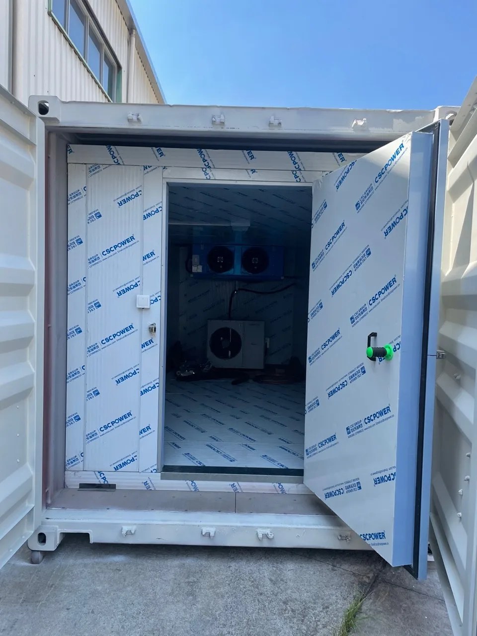 20ft Container Customized Cold Room For Storage Food Container Cold ...