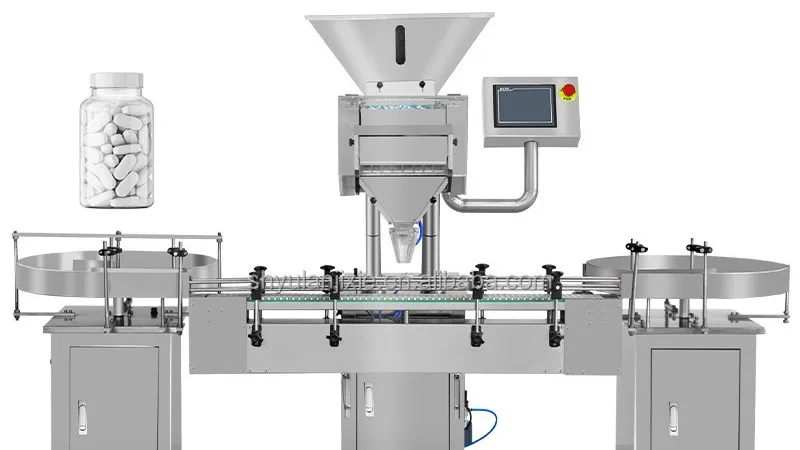 Automatic Grain Seed Fish Can And Bottle Pill Counting Packing Machine ...