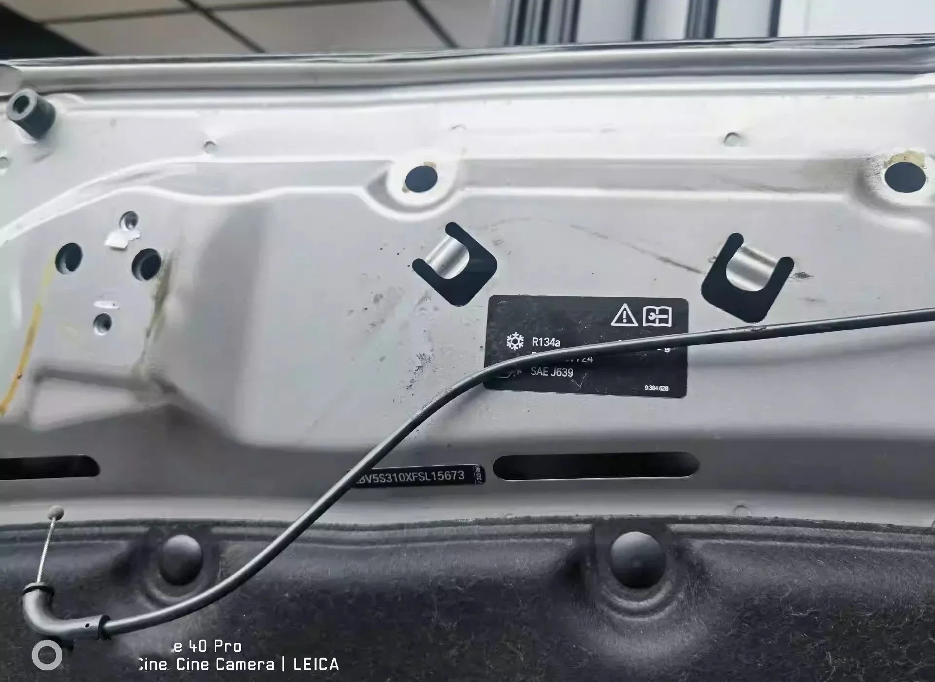 Body Kit Iron Engine Cover Hood For Bmw F18 2014 Light Weight Bonnet ...