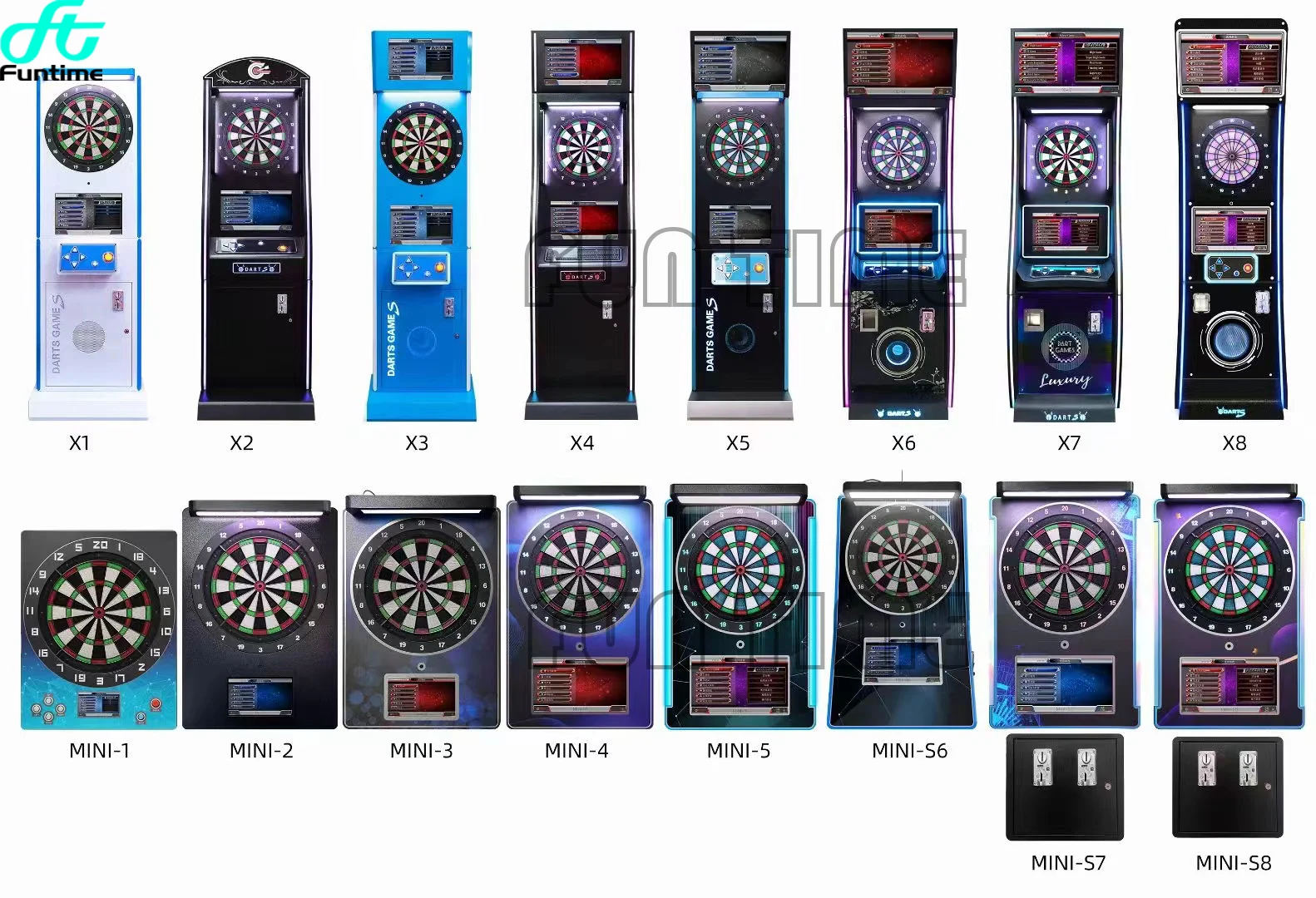 Coin Operated Darts Machine - Smart Online Match Darts