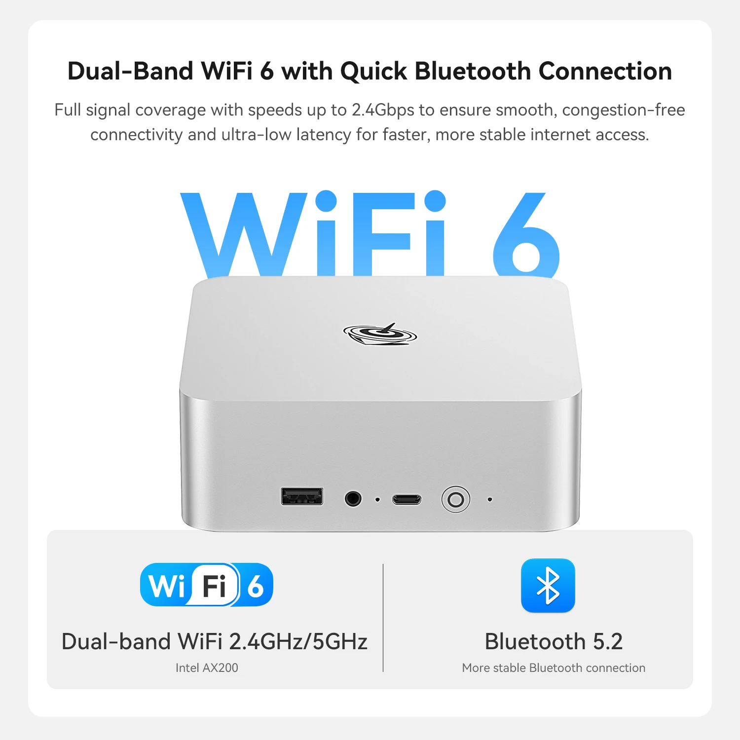 Epro Beelink Eqi13pro - Intel I5-13500h Mini PC for Business