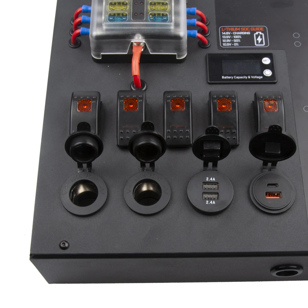 J&h New Ip67 Outdoor Power Branch Box Made Of Aluminium Alloy For Car ...