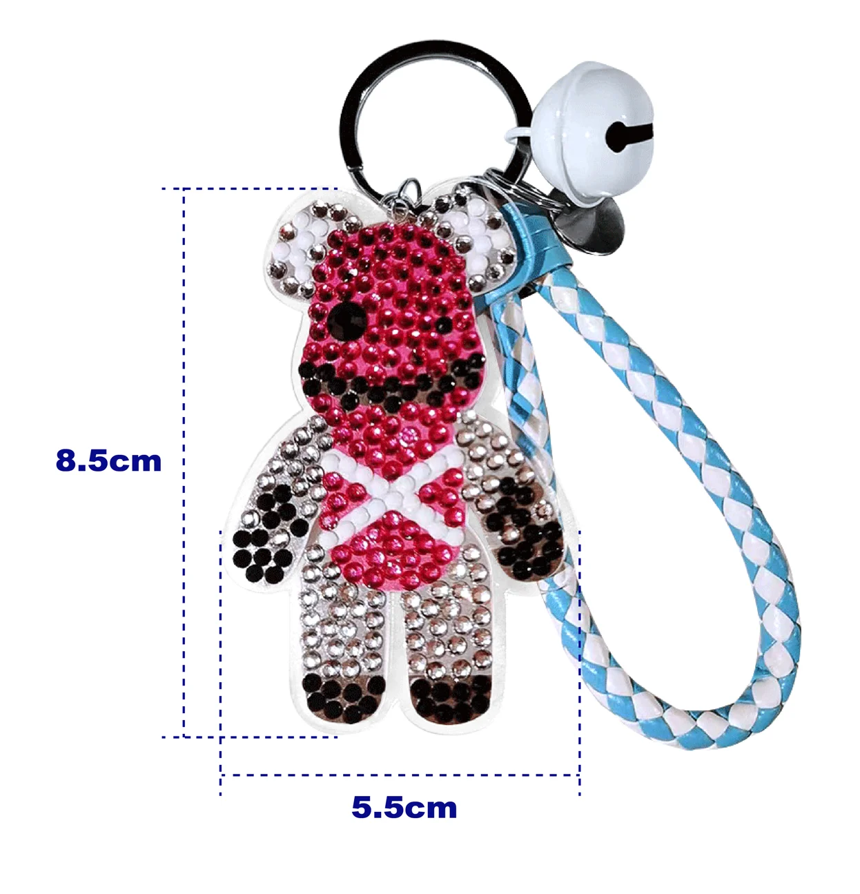 New Crafts Puzzle Diamond Painting Handmade Diy Beaded Keychain - Buy ...