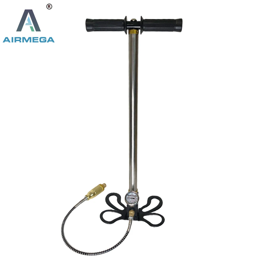 Butterfly Pedal 3 Stage Air Hand Pump With Big Filter And Quick ...