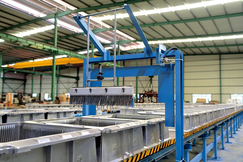 DELIN Sand Casting Machine Foundry Production Line for Pump & Valves ...